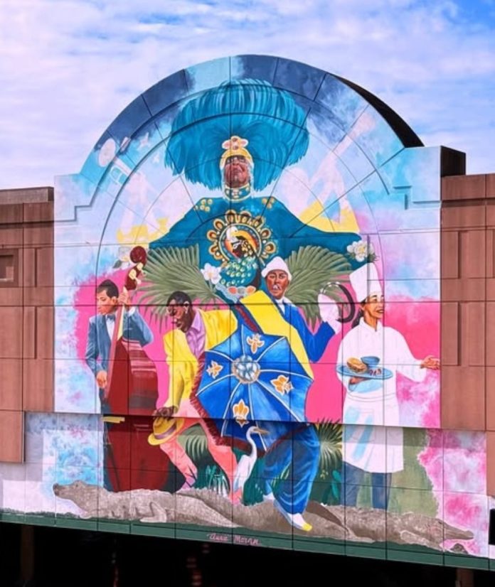 Renowned New Orleans artist Annie Moran completes phase one of public ...