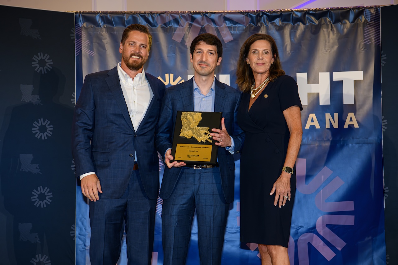 Haptech Named Innovative Company of the Year - Biz New Orleans