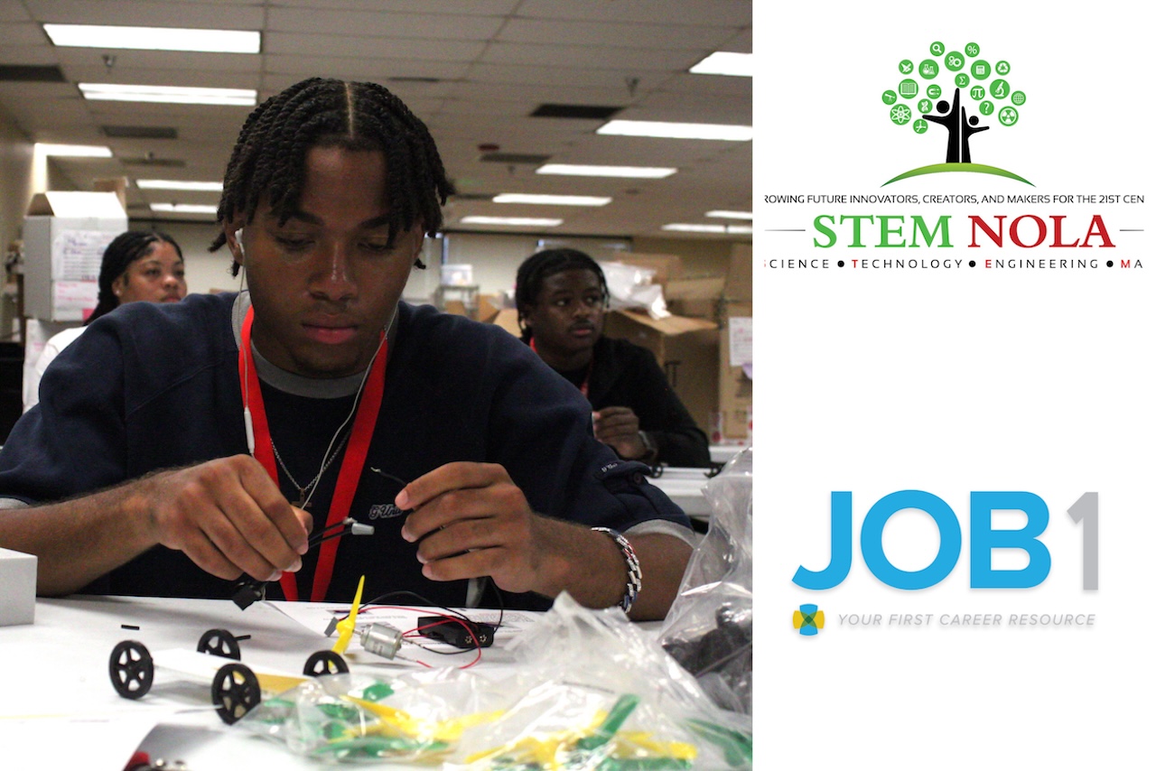 STEM NOLA, JOB1 Bridge Education to Employment Gap - Biz New Orleans