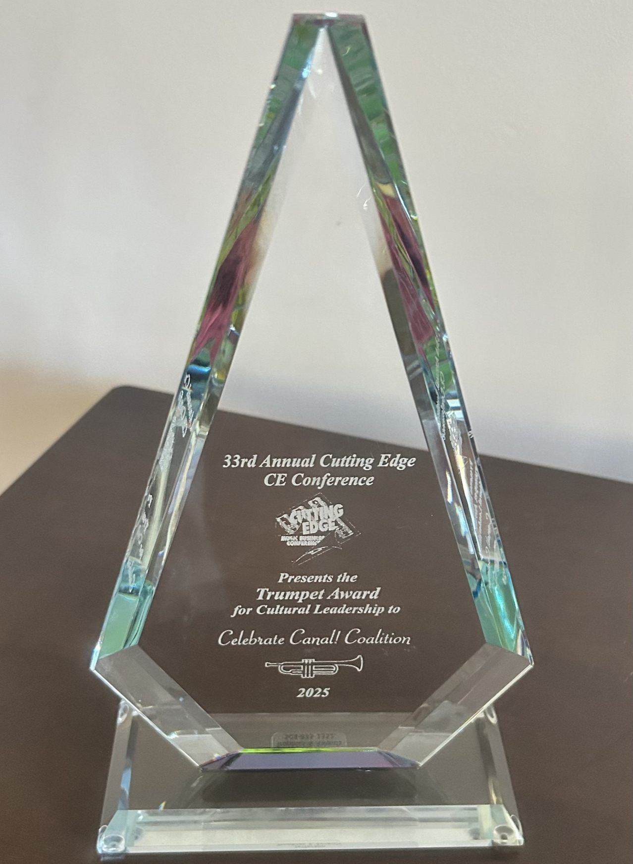 Celebrate Canal! Coalition Receives 2025 Trumpet Award - Biz New Orleans