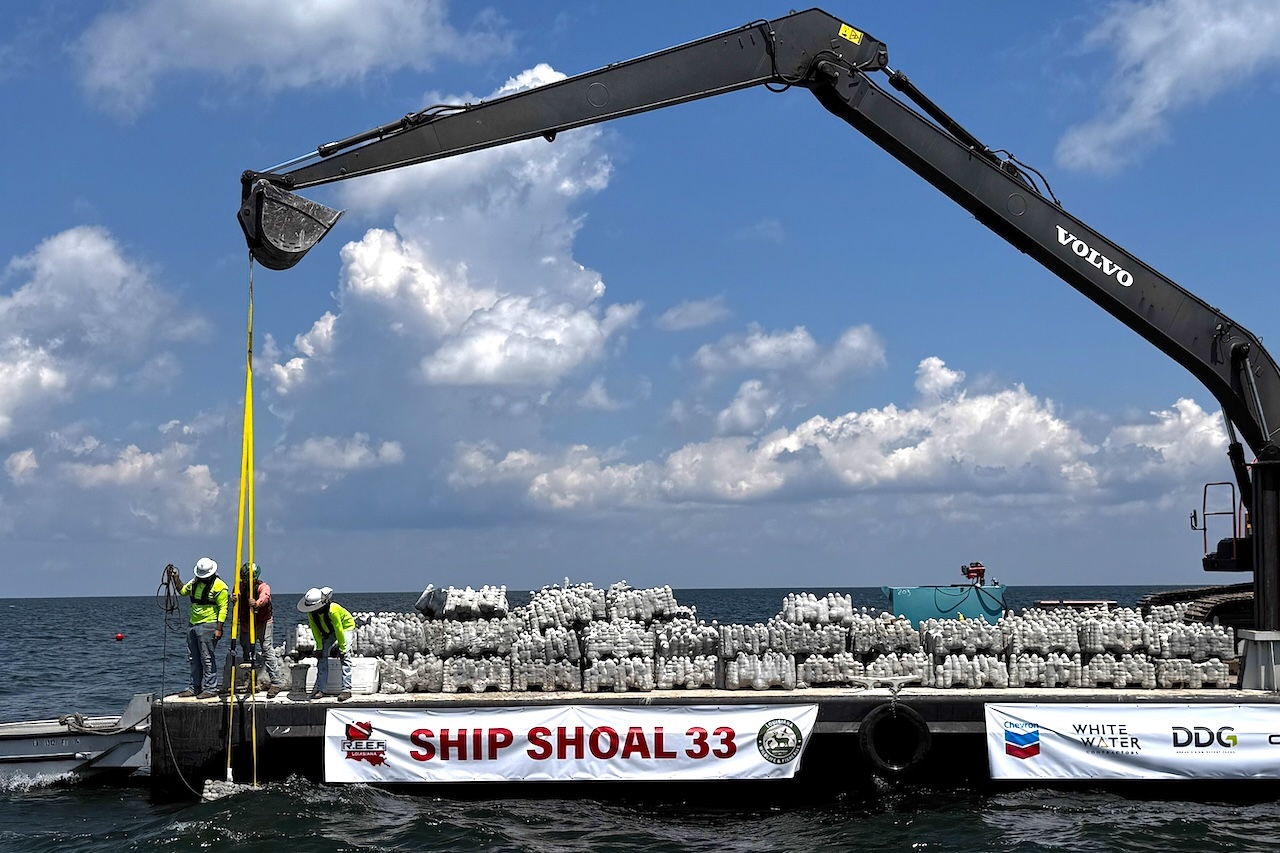 CCA Louisiana Leads Major Artificial Reef Installation - Biz New Orleans
