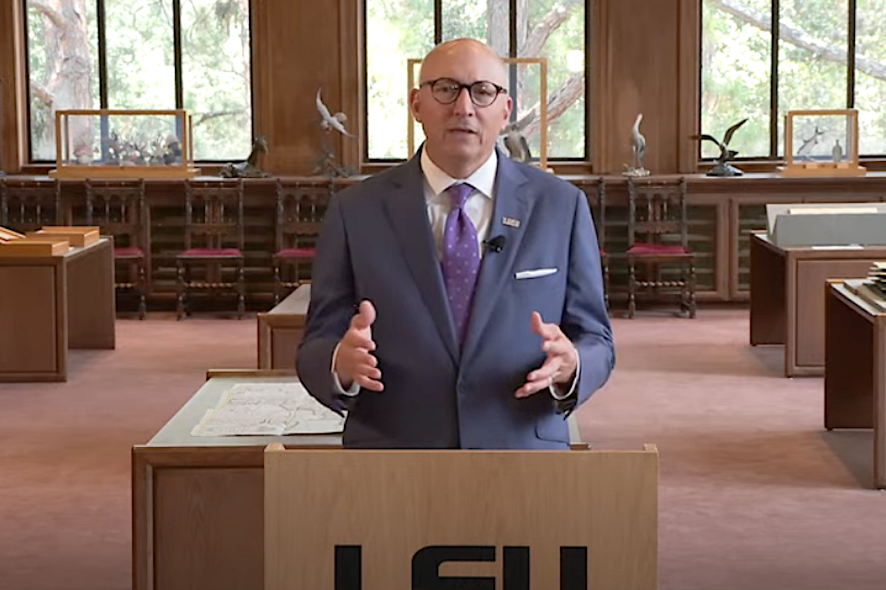 Lee Highlights Growth & Priorities in LSU Address - Biz New Orleans