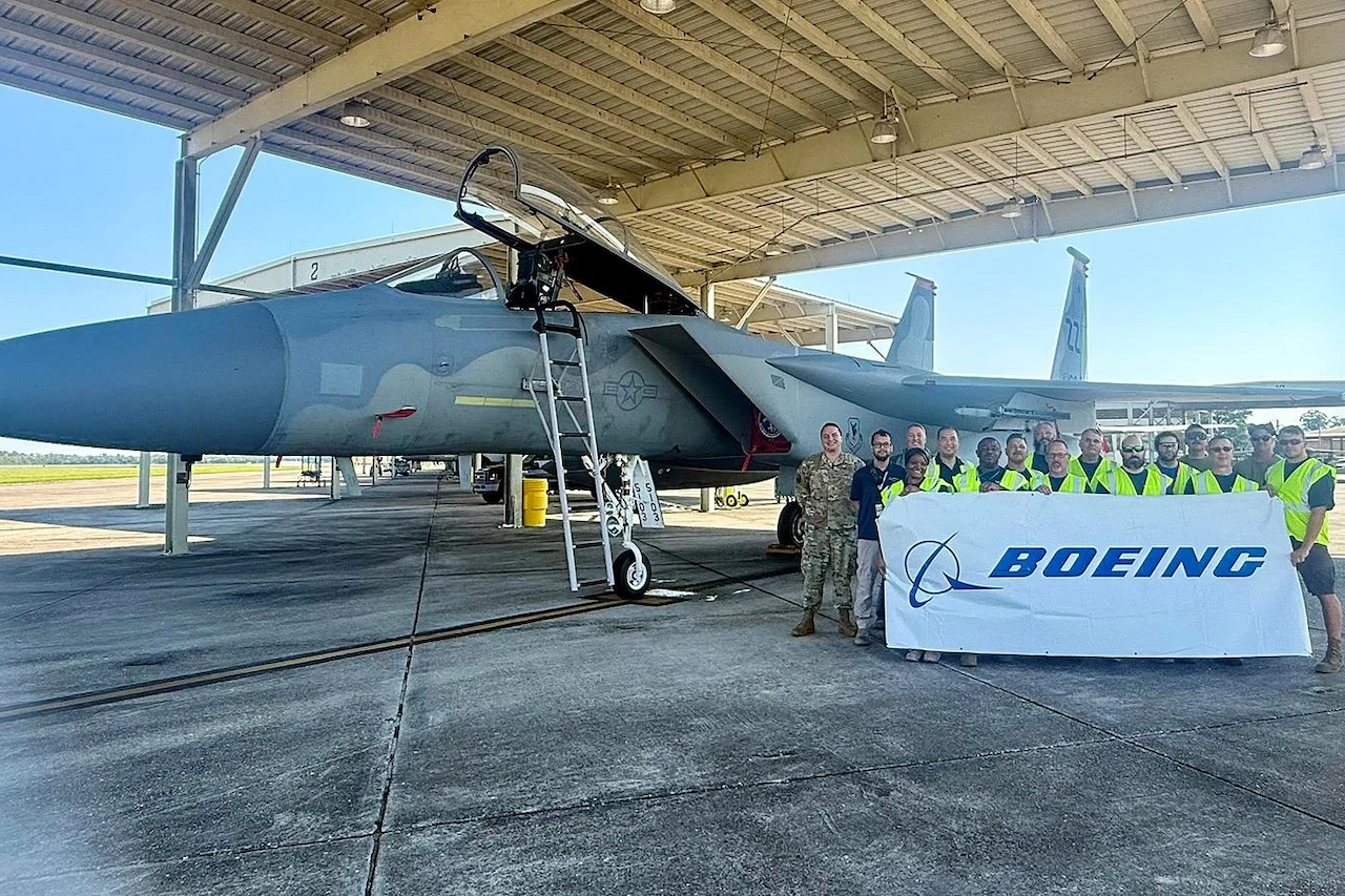Boeing Completes F-15C Jet Upgrades for U.S. Air Force - Biz New Orleans