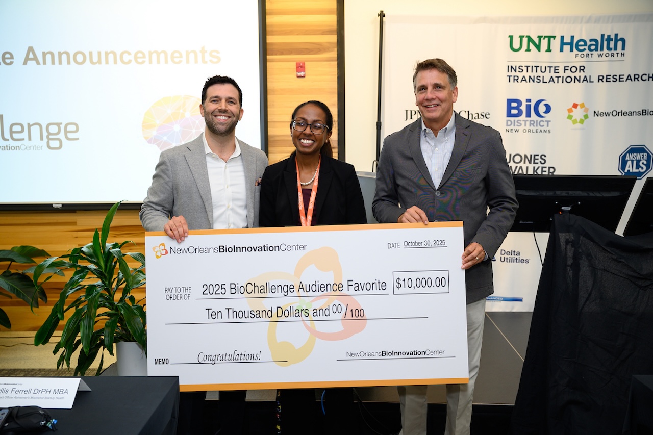 JuneBrain Wins NOBIC 2025 BioChallenge - Biz New Orleans