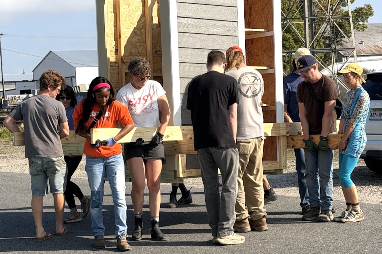 unCommon Construction Builds Bywater Community Fridge - Biz New Orleans
