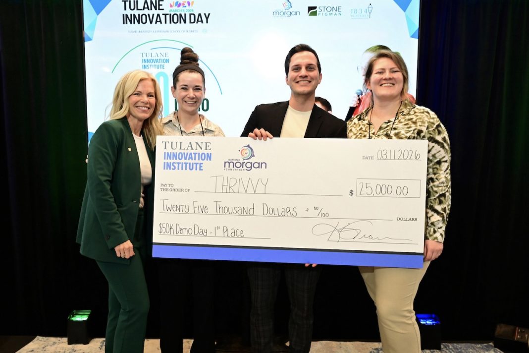 Thrivvy Leads Winners at Tulane $50K Demo Day - Biz New Orleans