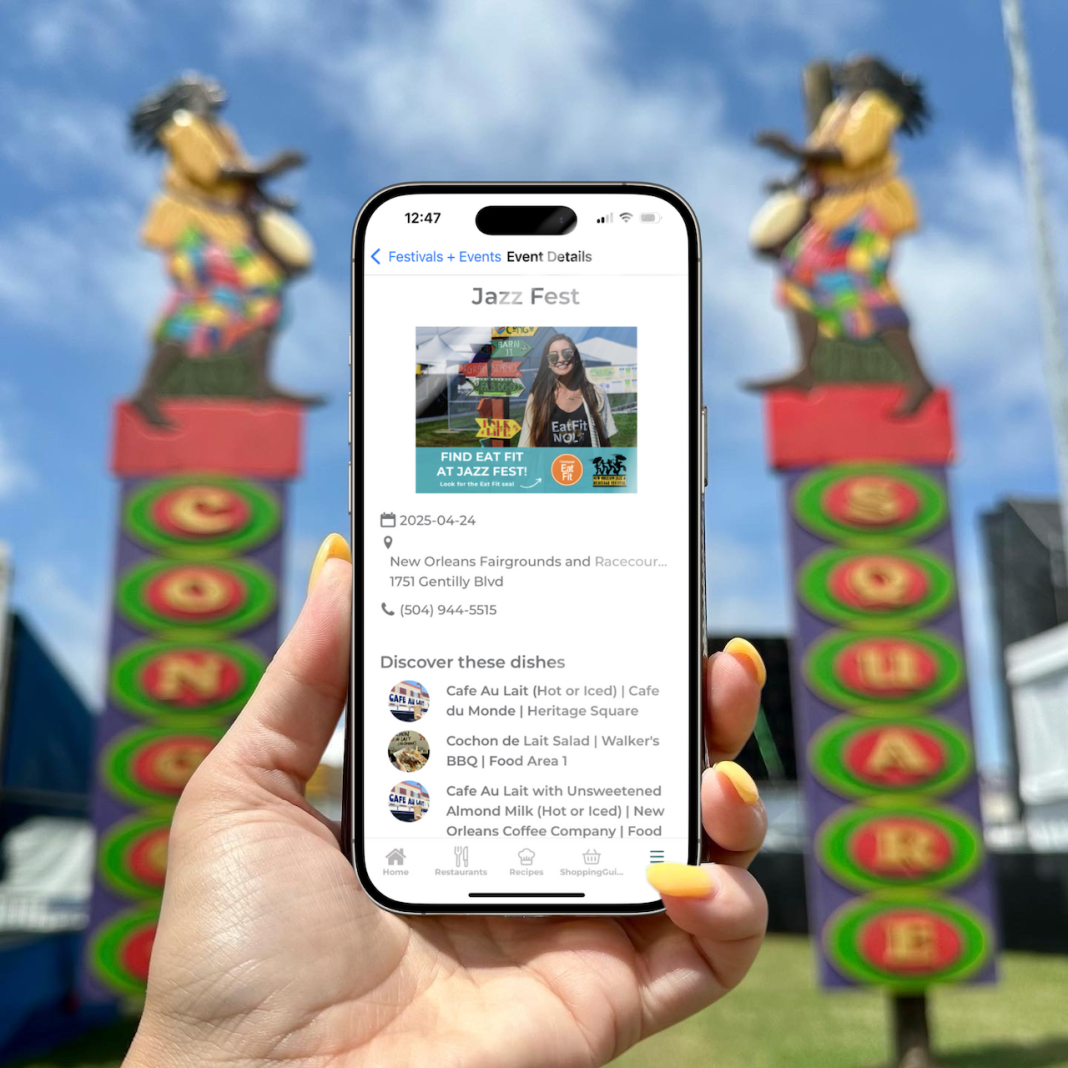 Eat Fit Unveils 2026 Jazz Fest Approved Food List