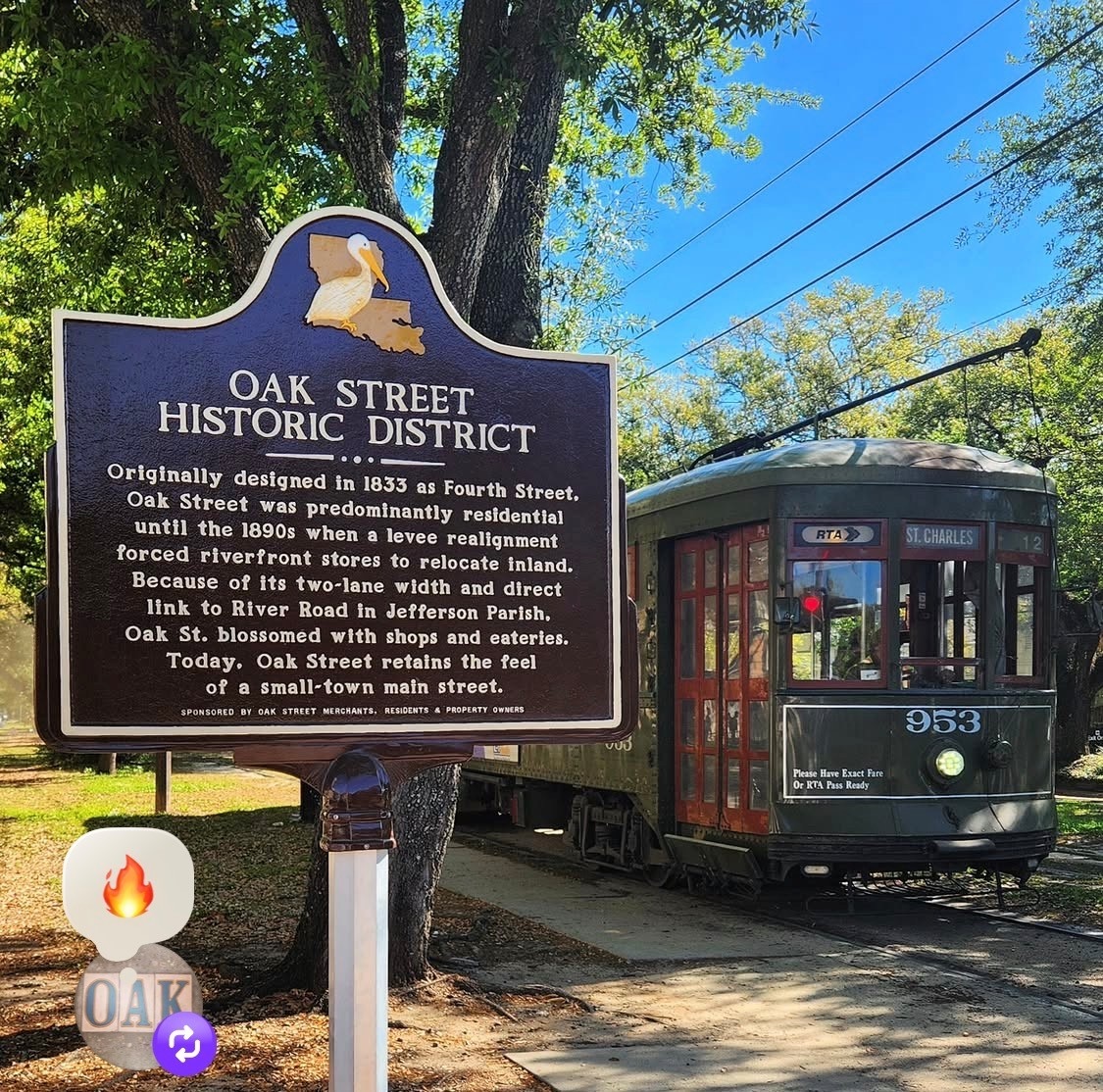 Oak Street Achieves Historic District Designation in New Orleans