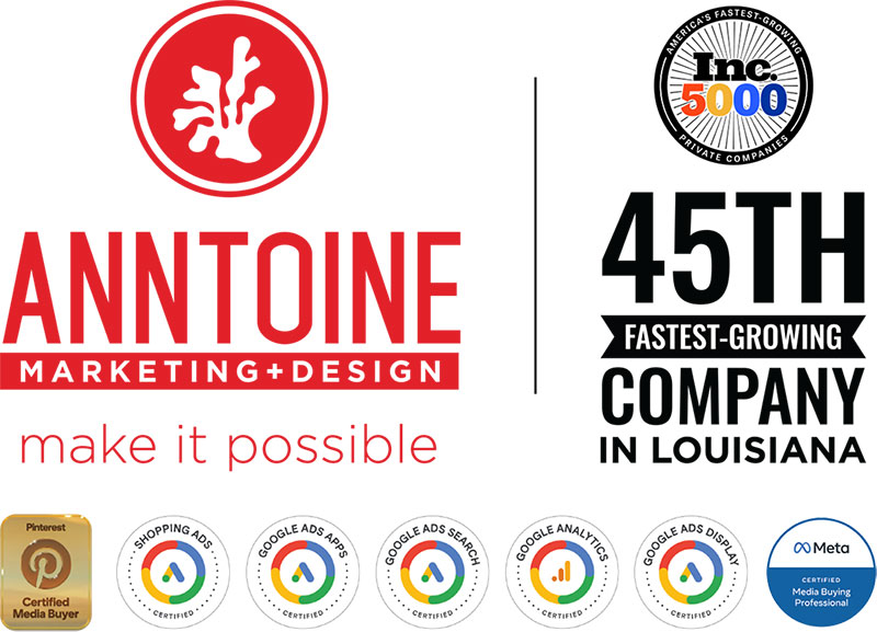 Anntoine Marketing + Design - Biz New Orleans